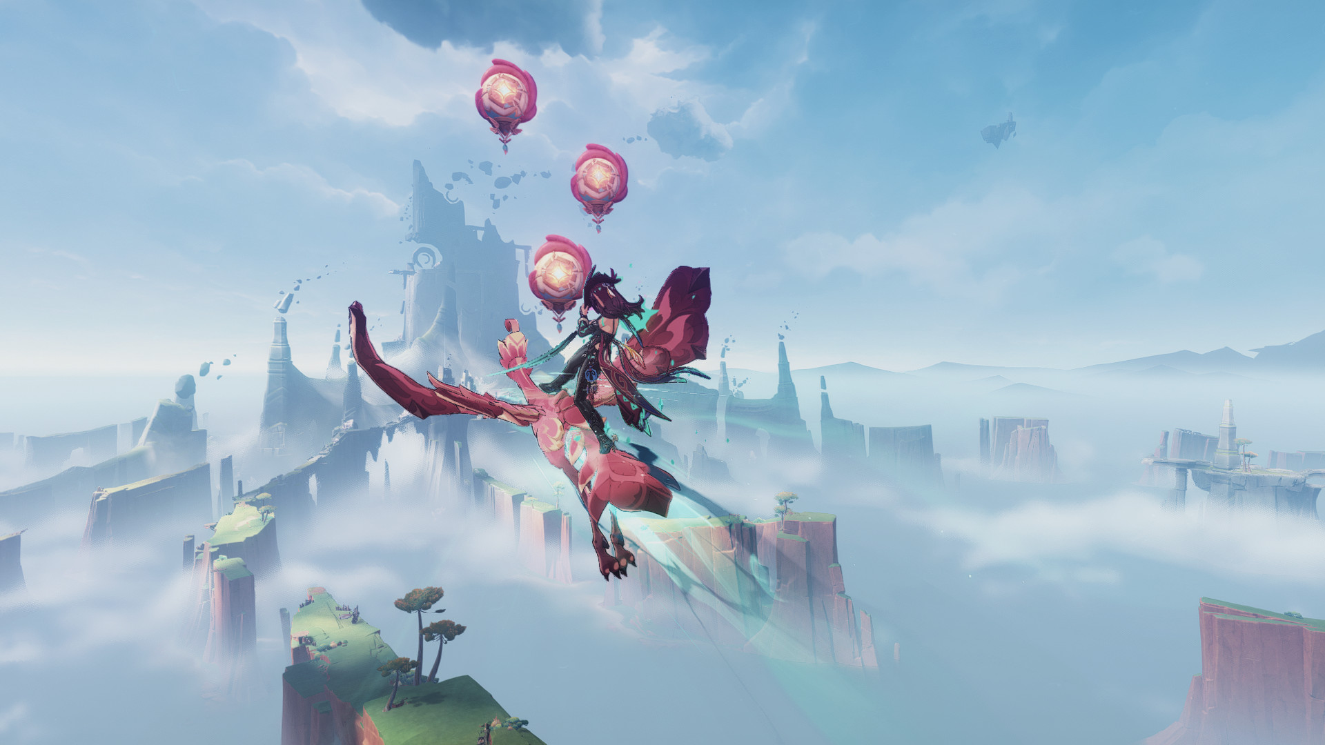 (Animated) Chasca's Qucusaur Mount Mod for Genshin Impact | GI Mods