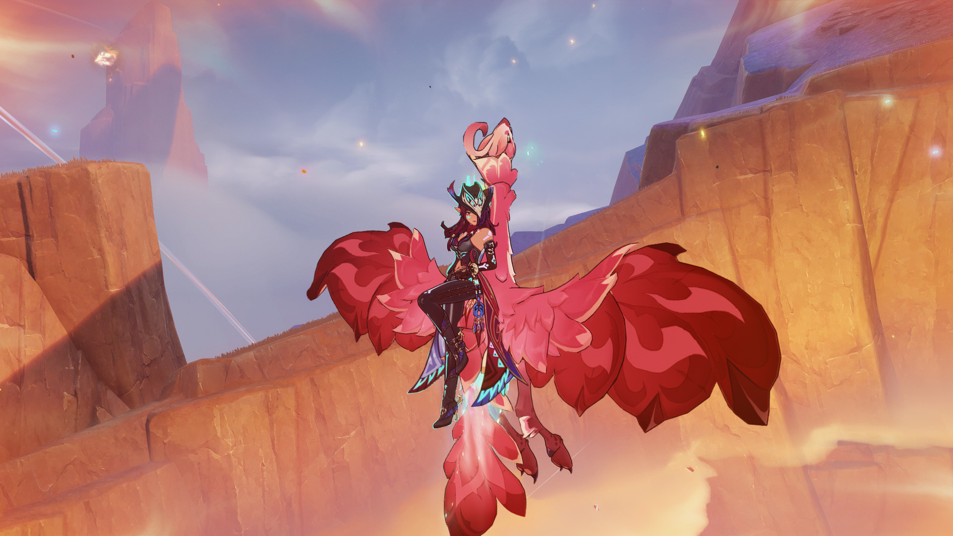 (Animated) Chasca's Qucusaur Mount Mod for Genshin Impact | GI Mods