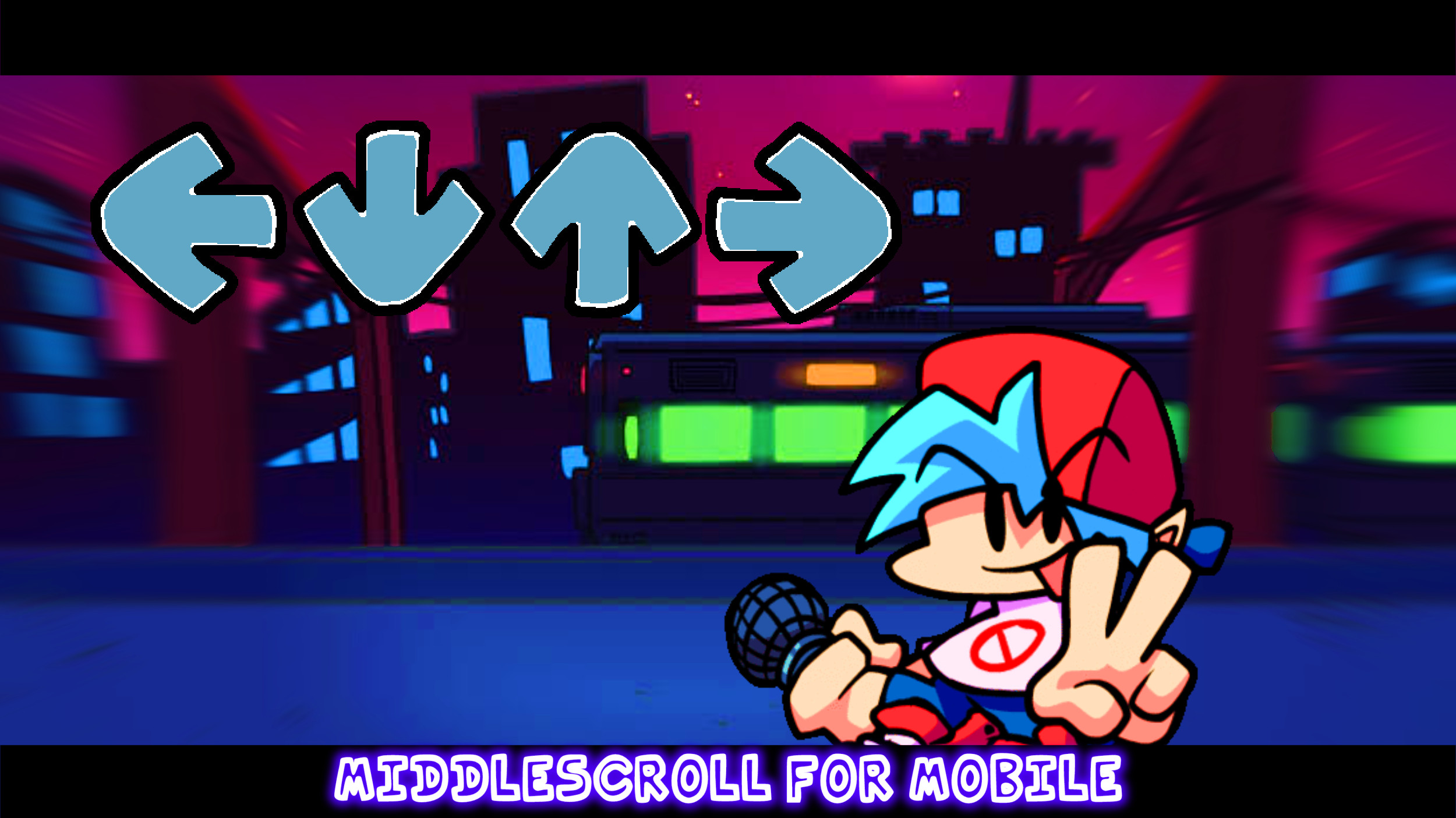 Middlescroll and UpScroll for Mobile Mod for Friday Night Funkin' | FNF Mods