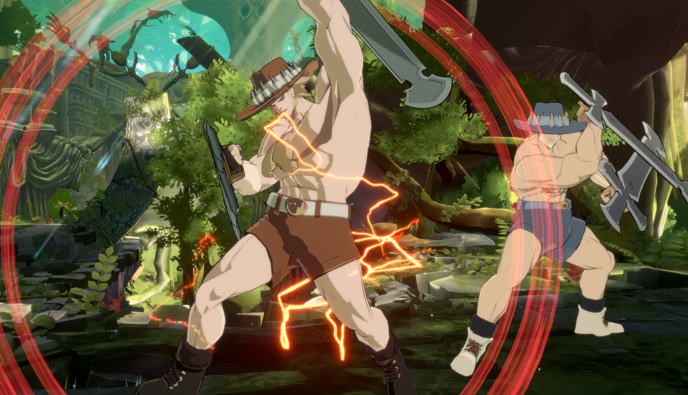 Saxton Hale Leo Mod for GUILTY GEAR -STRIVE- | GGST Mods