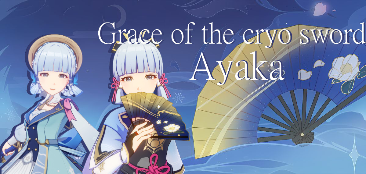 Grace of the cryo sword-Ayaka Mod for Genshin Impact | GI Mods