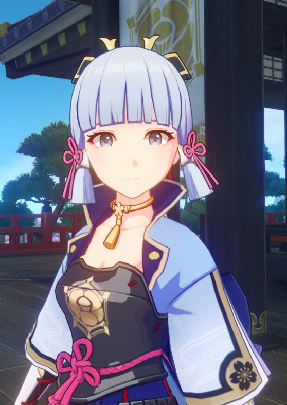 Grace of the cryo sword-Ayaka Mod for Genshin Impact | GI Mods