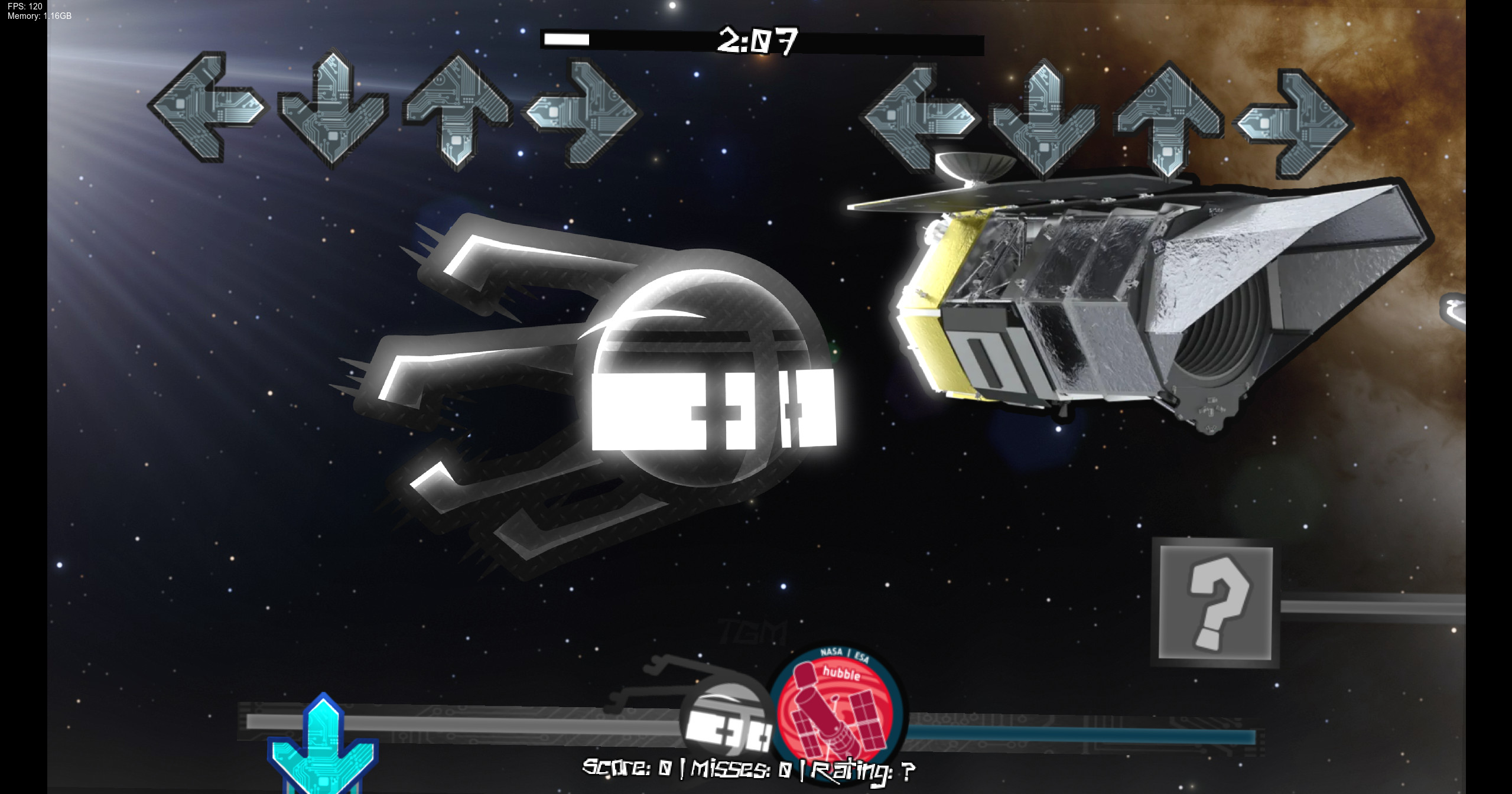 Hubble's Rebound Part 1 Mod for Friday Night Funkin' | FNF Mods