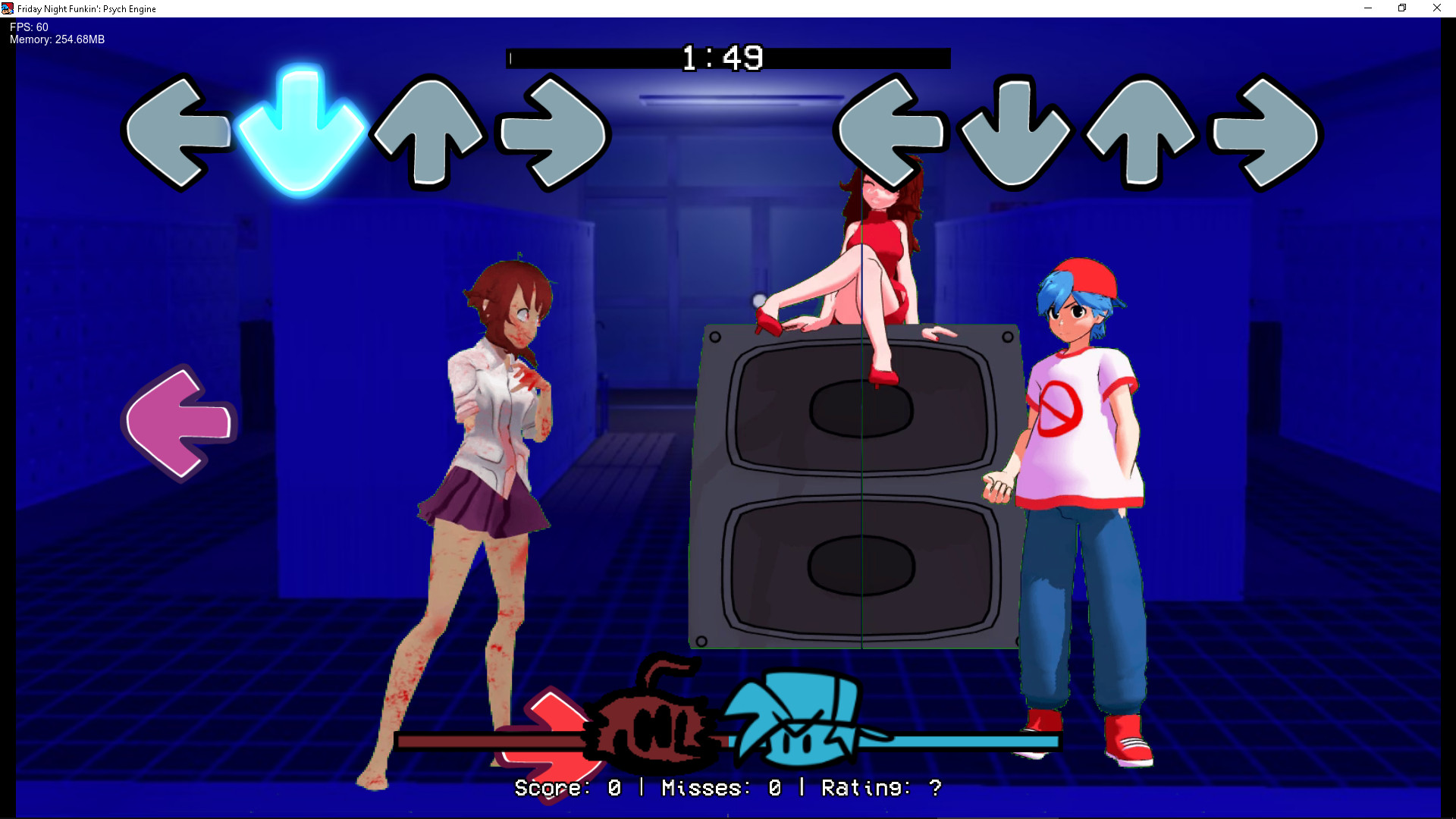 Vs. Saiko-Chan Mod for Friday Night Funkin' | FNF Mods