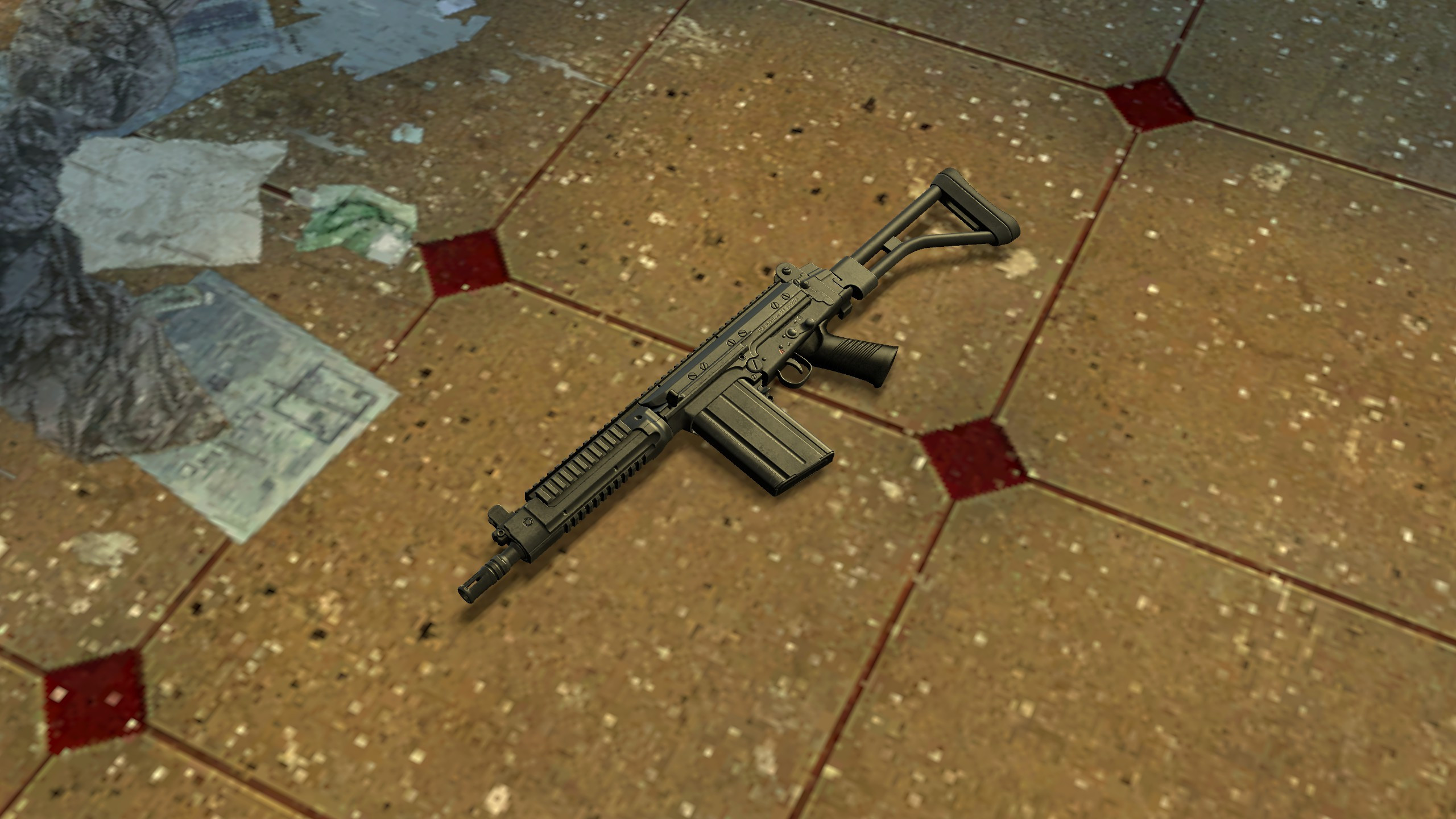 RON SA-58 on BO6 Anims Mod for Counter-Strike: Source | CS:S Mods