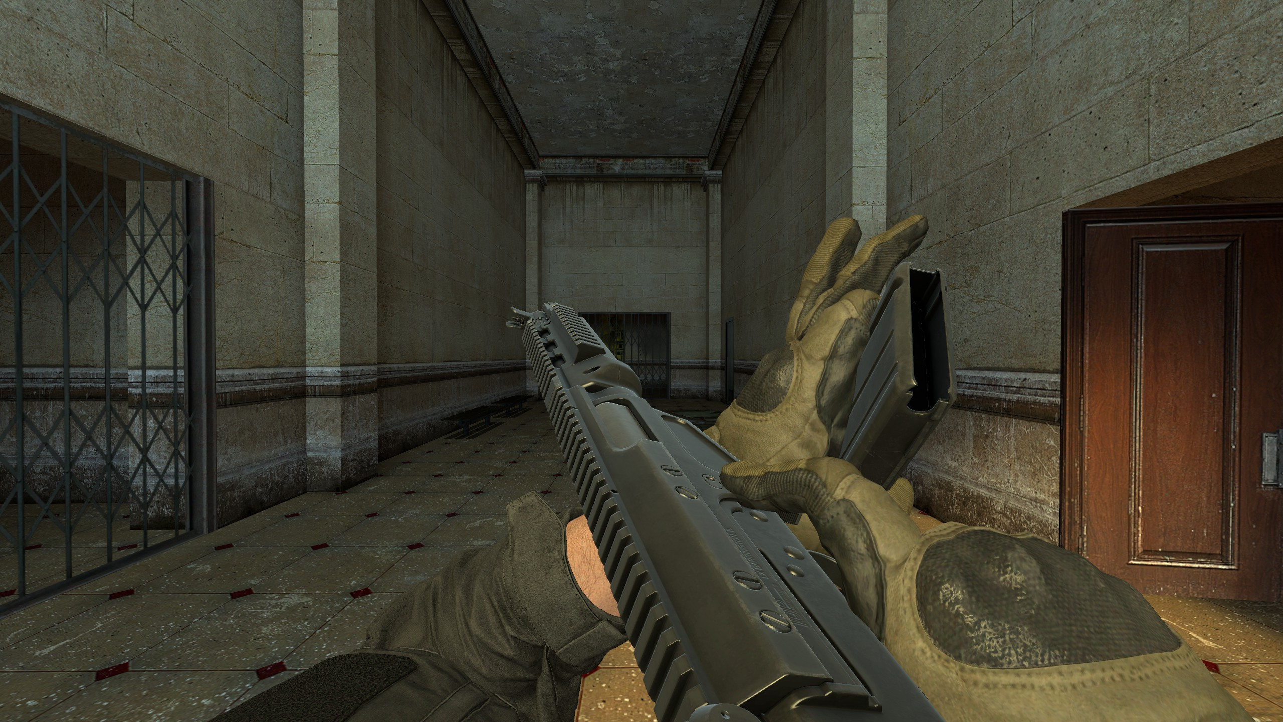 RON SA-58 on BO6 Anims Mod for Counter-Strike: Source | CS:S Mods