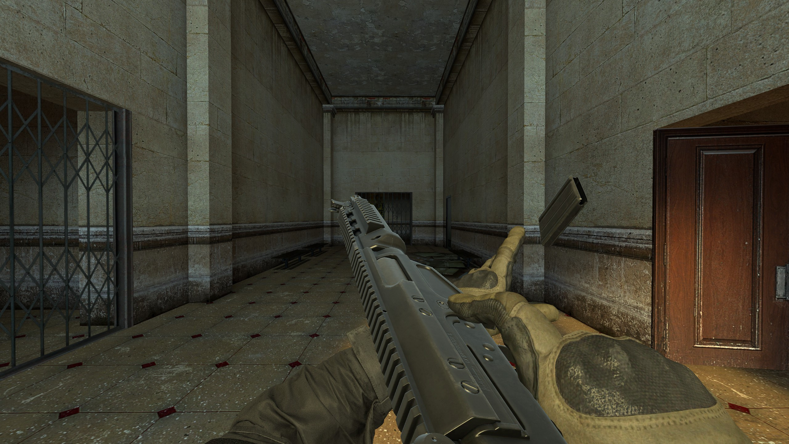 RON SA-58 on BO6 Anims Mod for Counter-Strike: Source | CS:S Mods