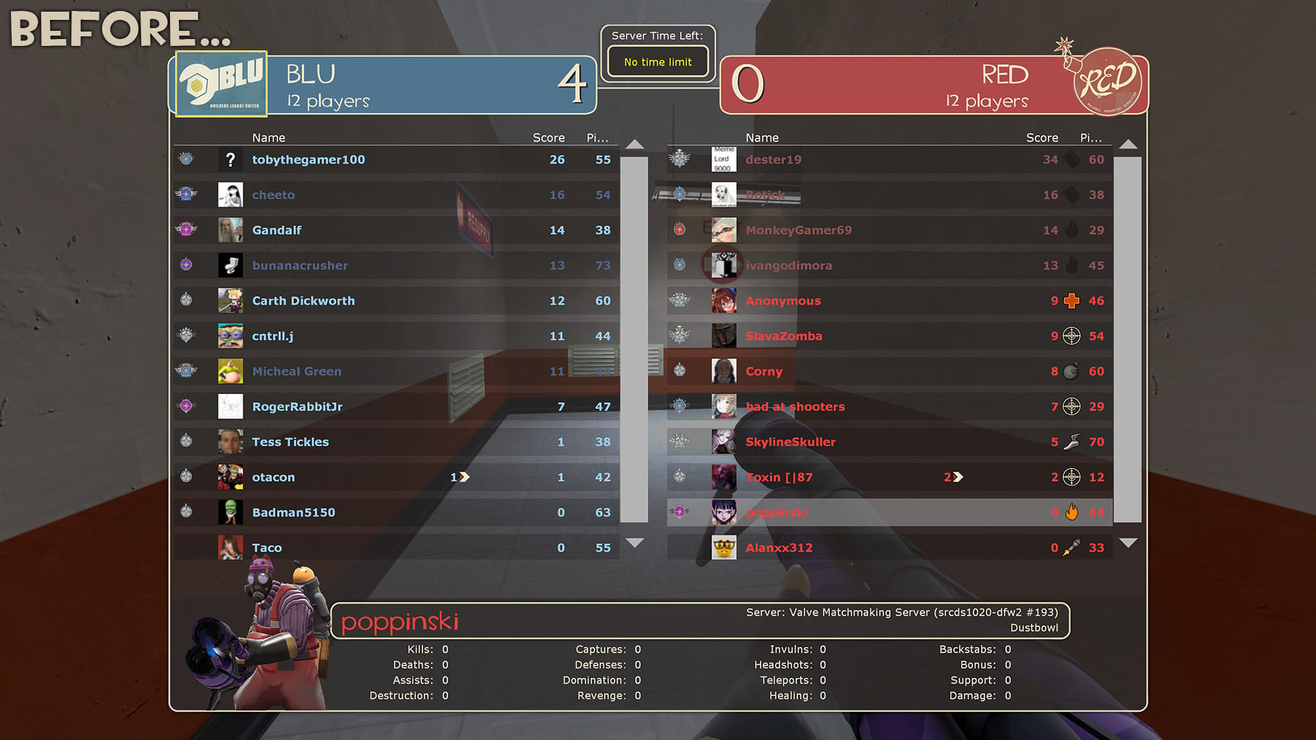pinskiHUD (TF2 4K Fix!) Mod for Team Fortress 2 | TF2 Mods