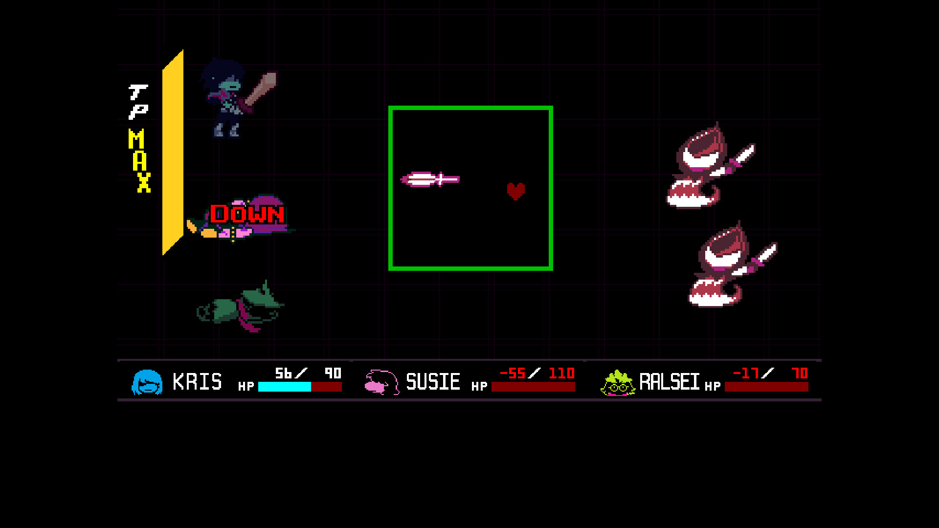 Family Guy Down & Fell Pose - Fun Gang Mod for Deltarune | DR Mods