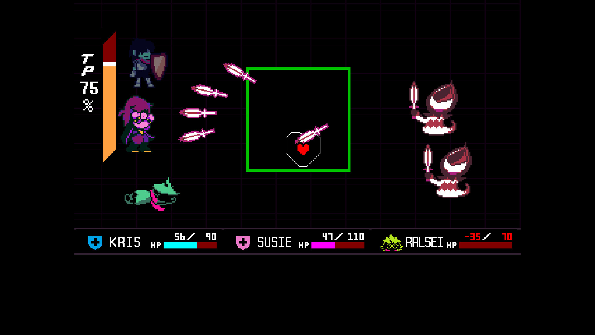 Family Guy Down & Fell Pose - Fun Gang Mod for Deltarune | DR Mods