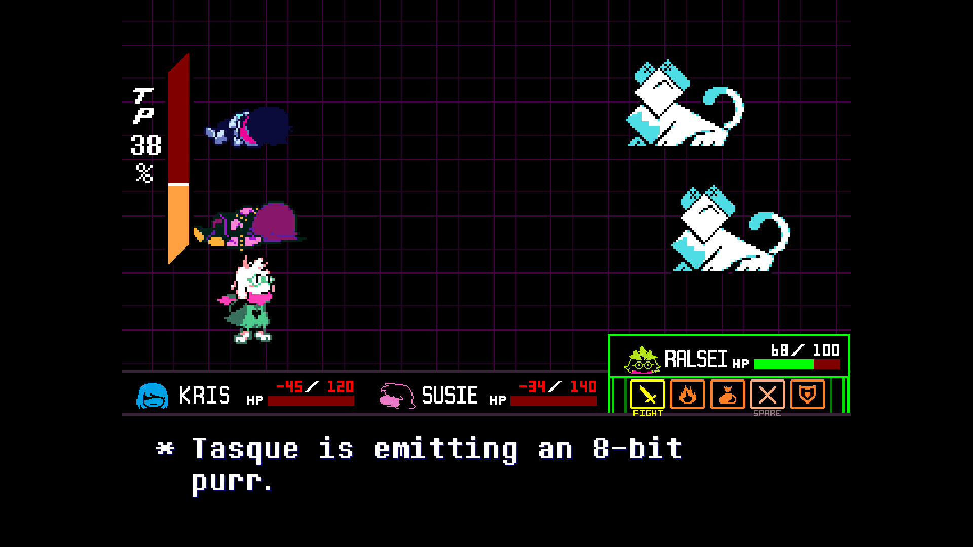 Family Guy Down & Fell Pose - Fun Gang Mod for Deltarune | DR Mods