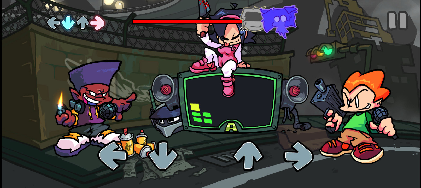 XZ-SIDE Icons Mod for Friday Night Funkin' | FNF Mods