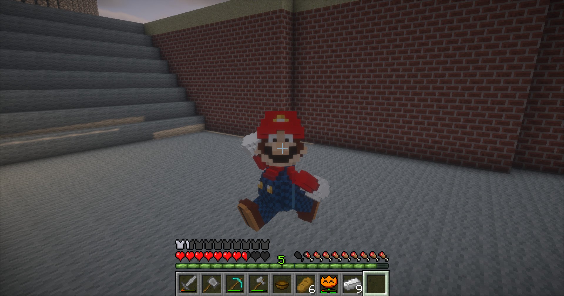 Mario model for customizable player models Mod for Minecraft: Java ...