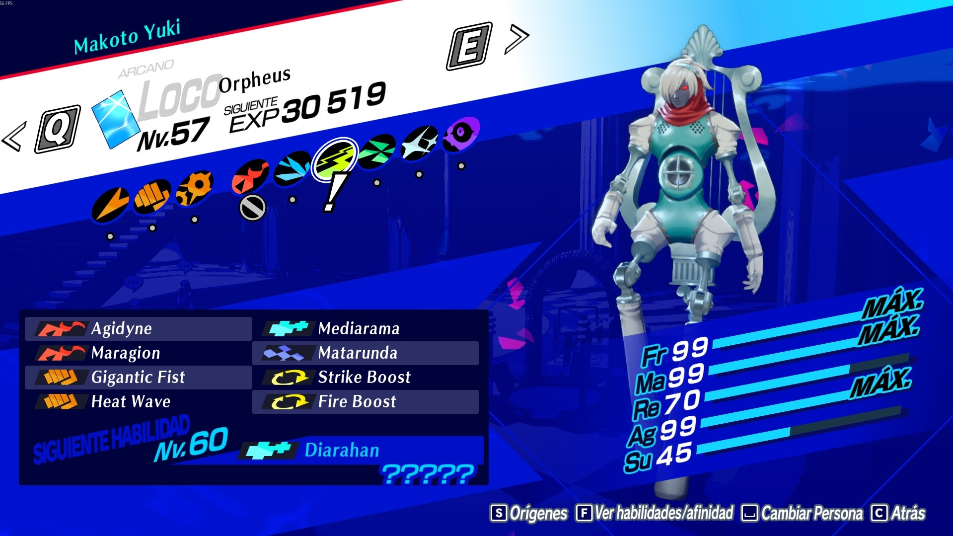 Progressive Orpheus Mod for Persona 3 Reload | P3R Mods