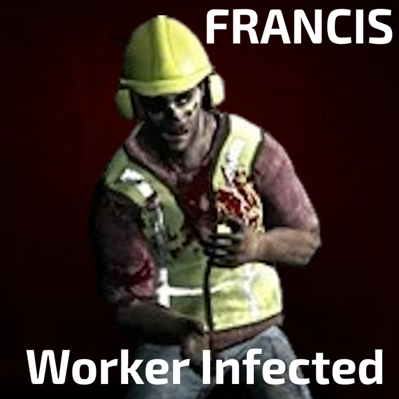 Worker Infected - Francis Mod for Left 4 Dead 2 | L4D2 Mods