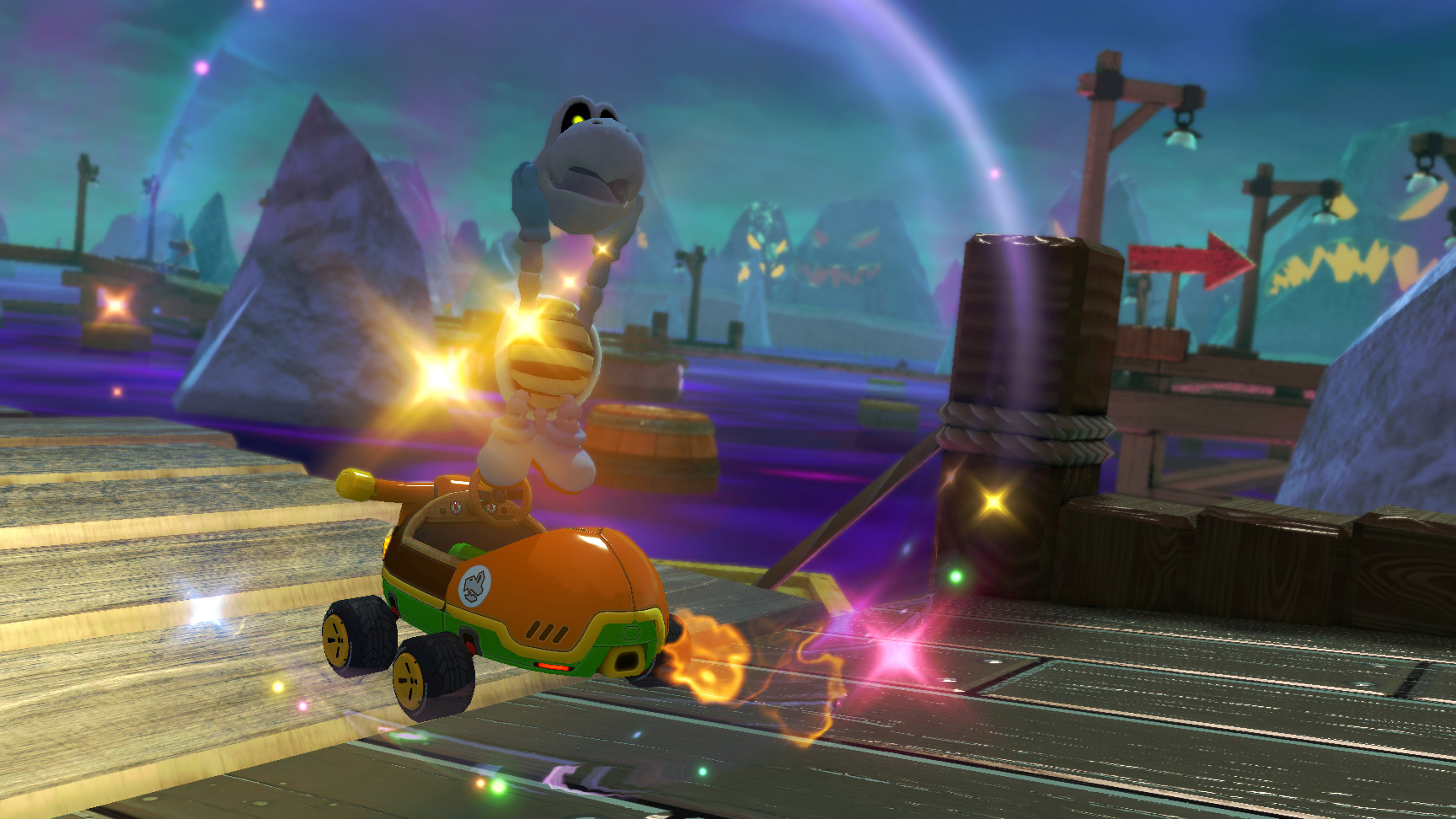 GBA Broken Pier Mod for Mario Kart 8 Deluxe | MK8D Mods