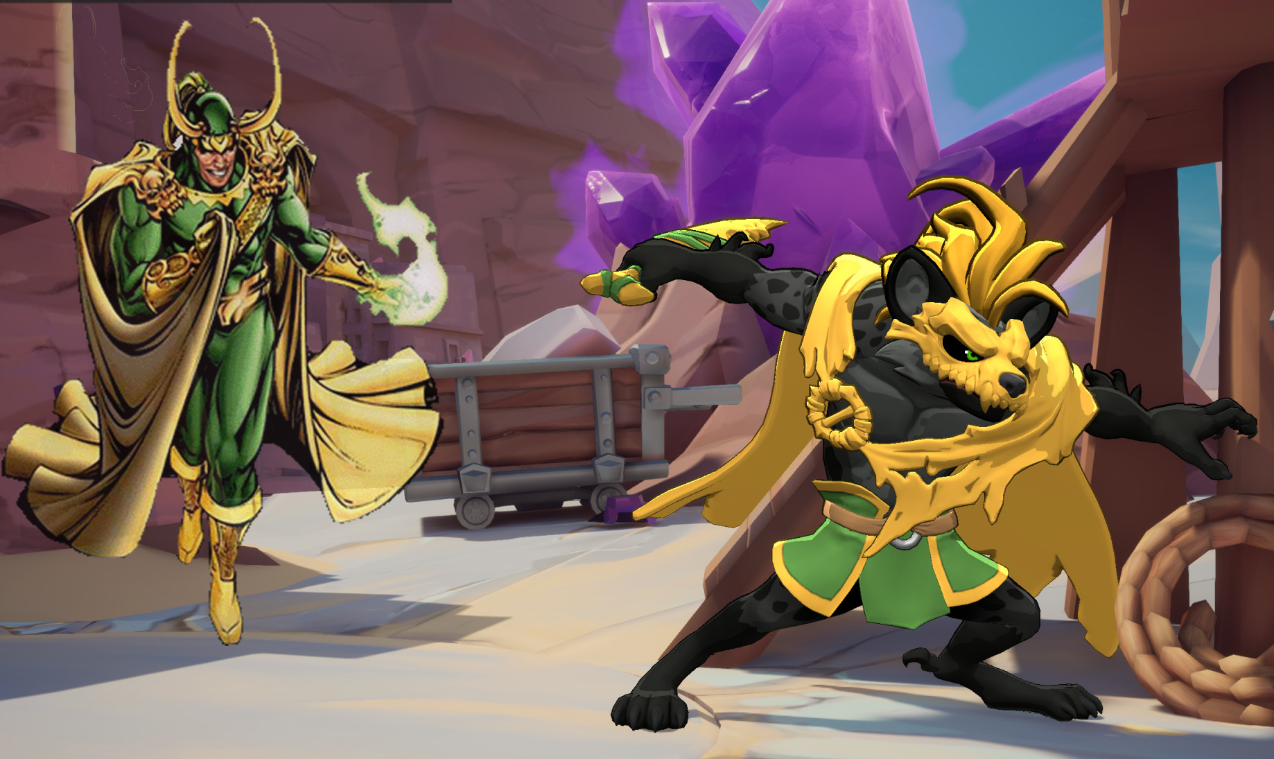 MARVEL Rivals..of aether Mod for Rivals of Aether II | ROA2 Mods