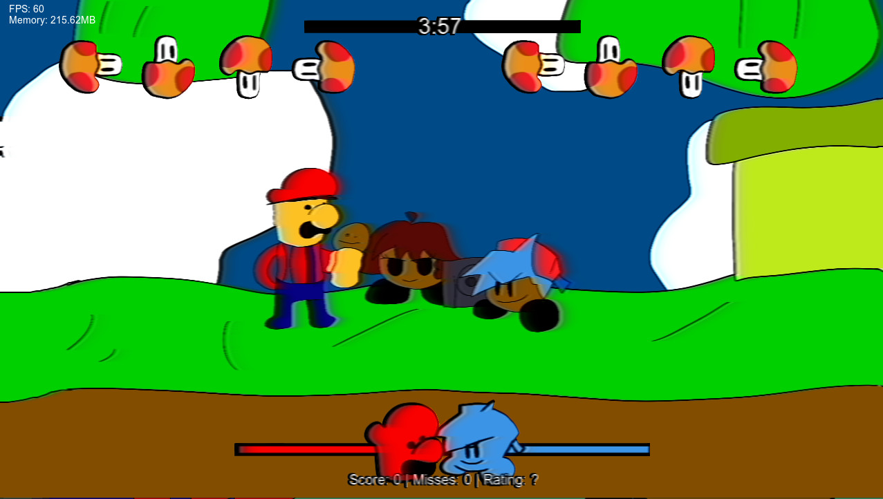 Supra Mayro Funkn (ONE SHOT) Mod for Friday Night Funkin' | FNF Mods