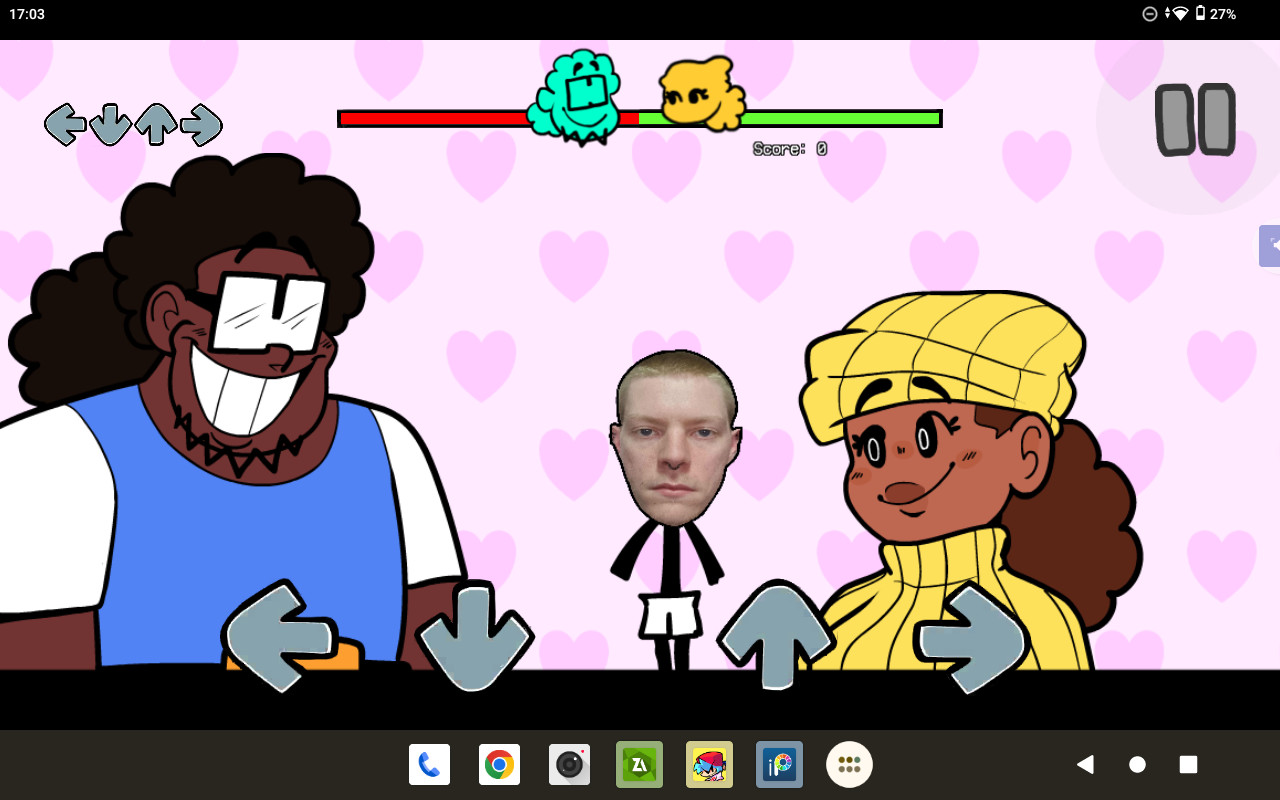 FNF Aura Unoficial Mobile Port Mod for Friday Night Funkin' | FNF Mods