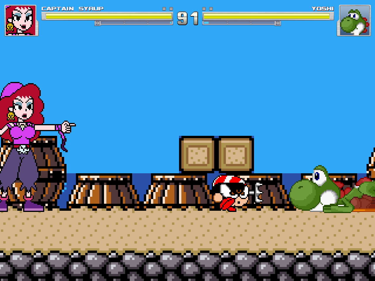 Captain Syrup (Wario Land) Mod for M.U.G.E.N | MUGEN Mods