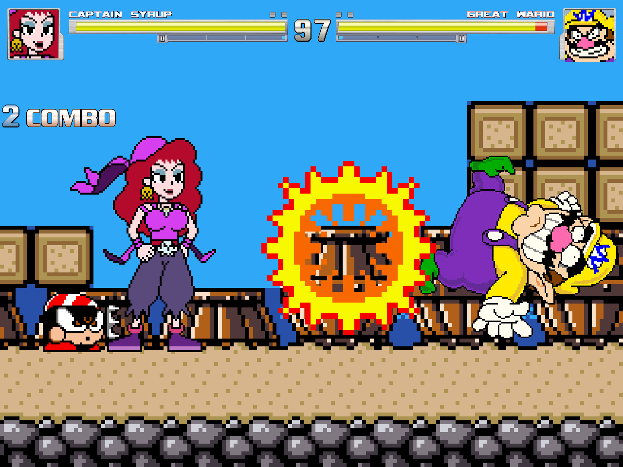 Captain Syrup (Wario Land) Mod for M.U.G.E.N | MUGEN Mods