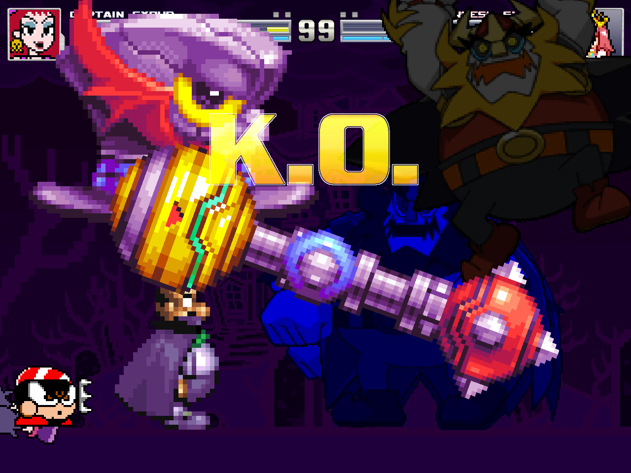 Captain Syrup (Wario Land) Mod for M.U.G.E.N | MUGEN Mods