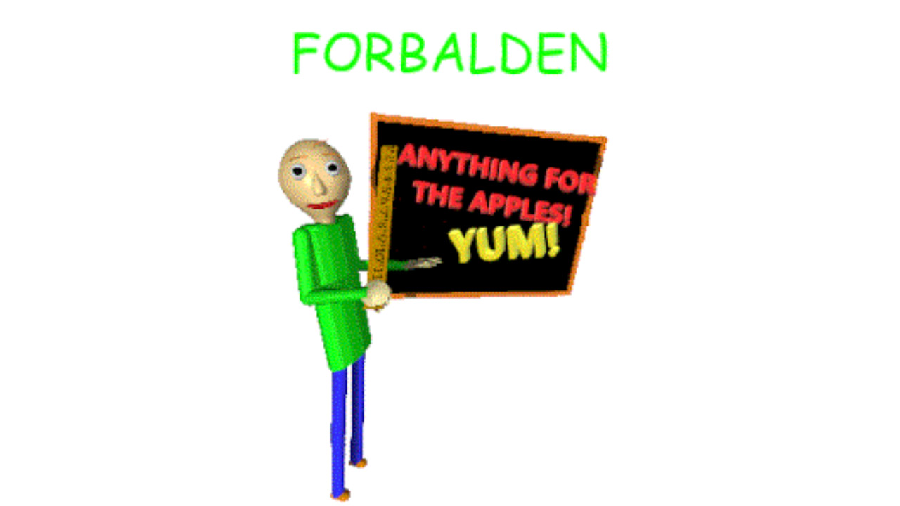 Forbalden Mod for Baldi's Basics | Baldi Mods