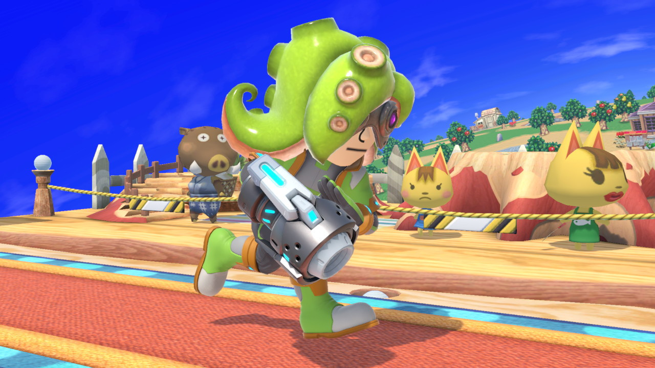 Octoling Wig Recolors Mod for Super Smash Bros. Ultimate | SSBU Mods