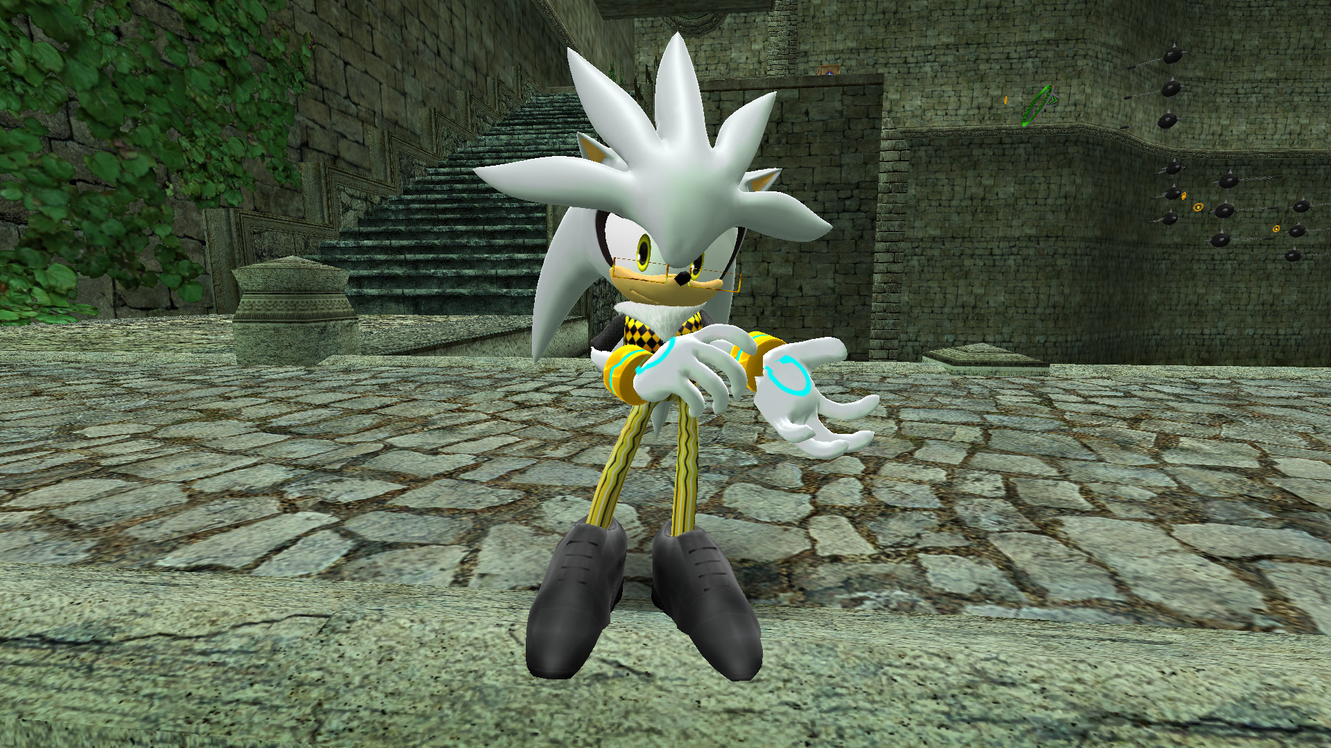 Gold and Luxury Style for Blaze and Silver Mod for Sonic World DX ...
