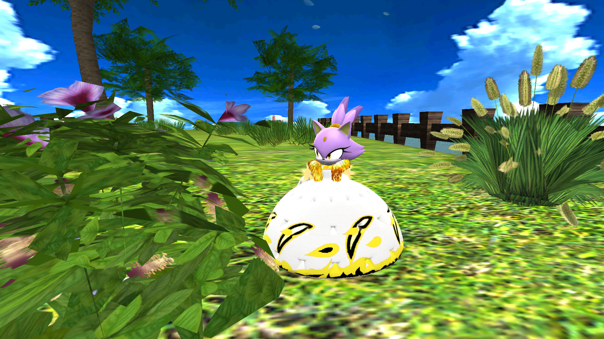 Gold and Luxury Style for Blaze and Silver Mod for Sonic World DX ...