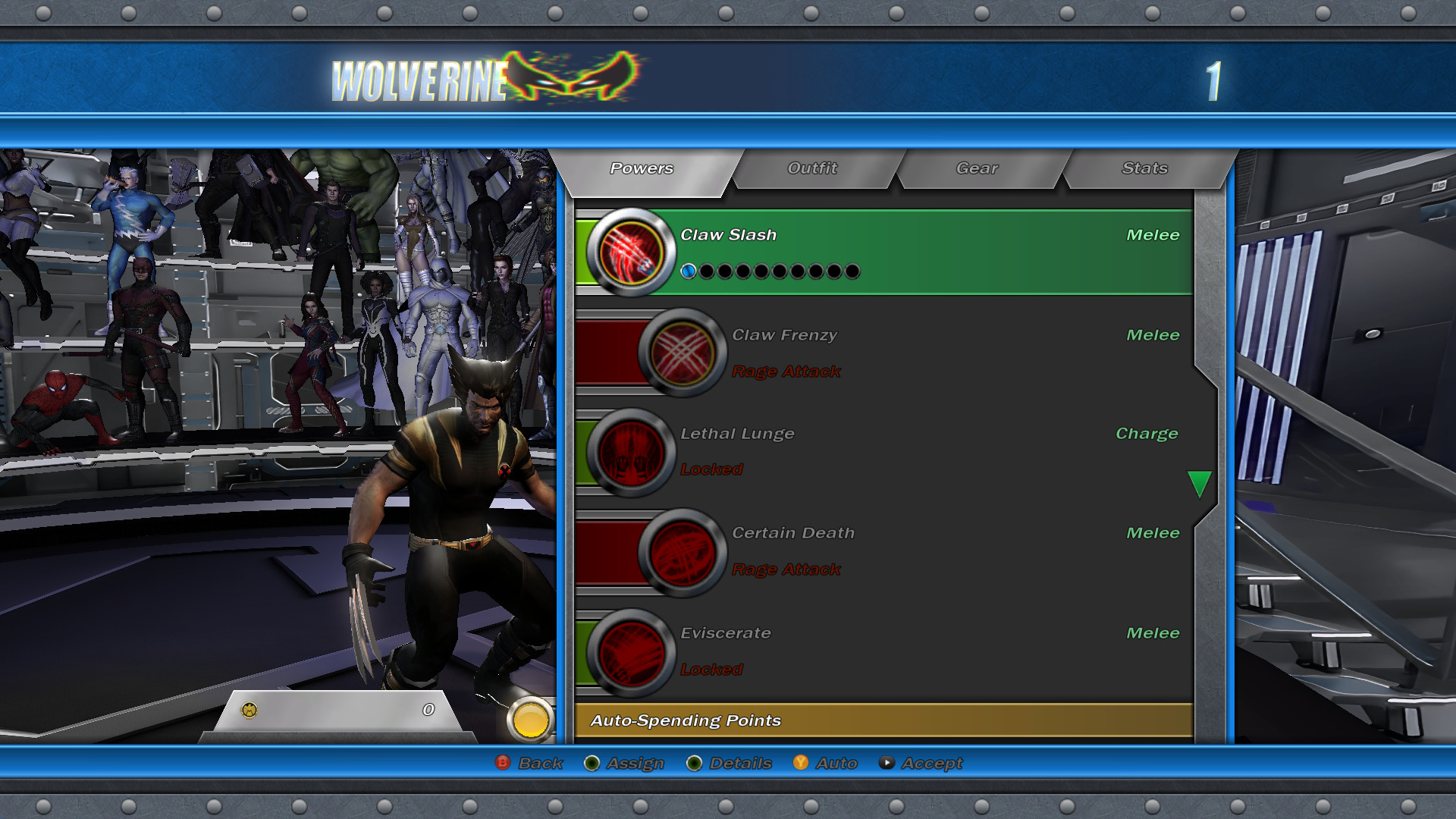 MFF Ultimate Wolverine (Earth-1610) Mod for Marvel: Ultimate Alliance ...