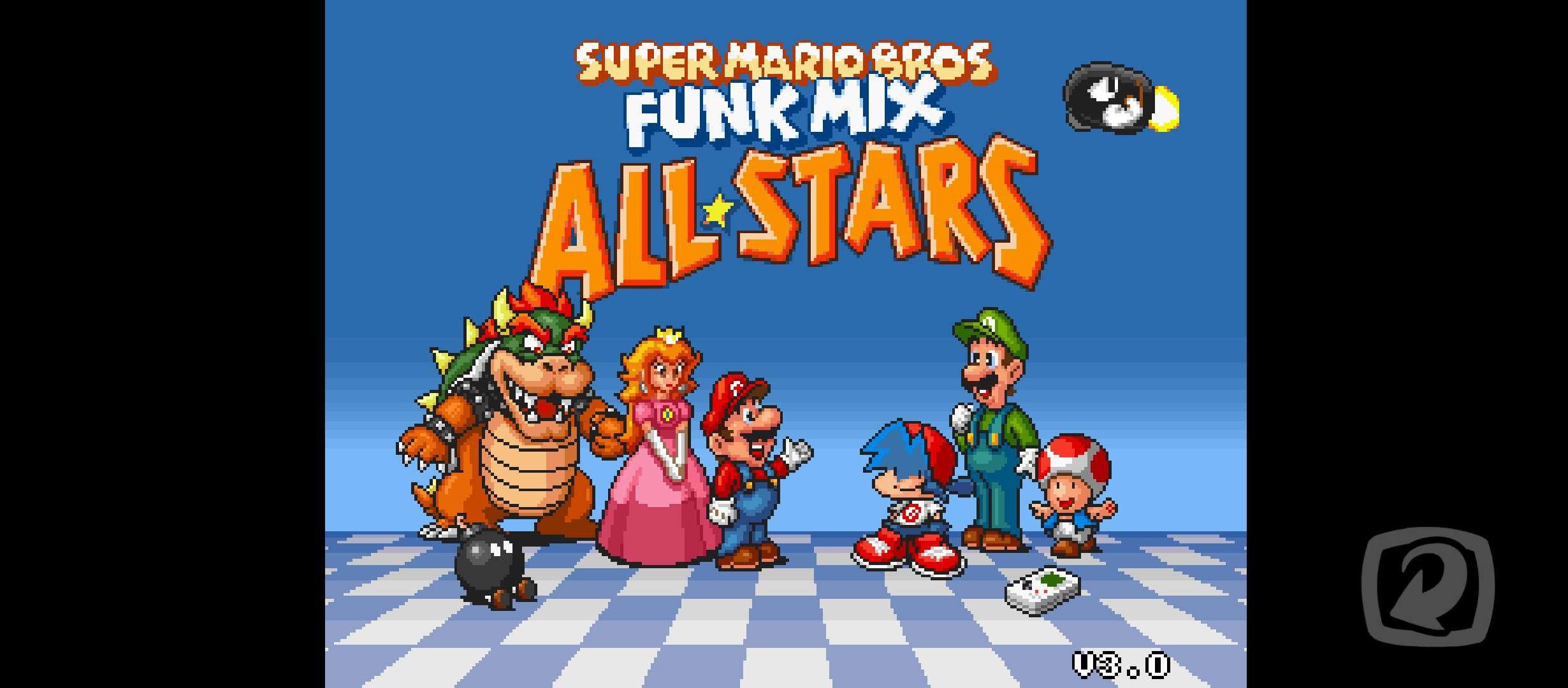 Super Mario Bros Funk Mix All-Stars (Imortal file) Mod for Friday Night ...