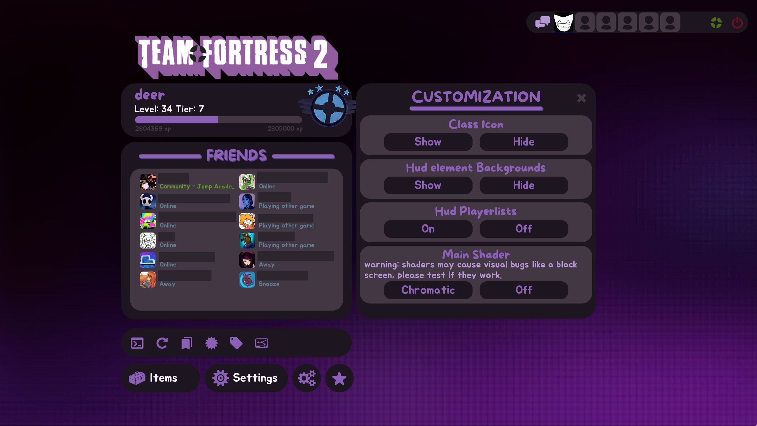 Lavender Hud Mod for Team Fortress 2 | TF2 Mods