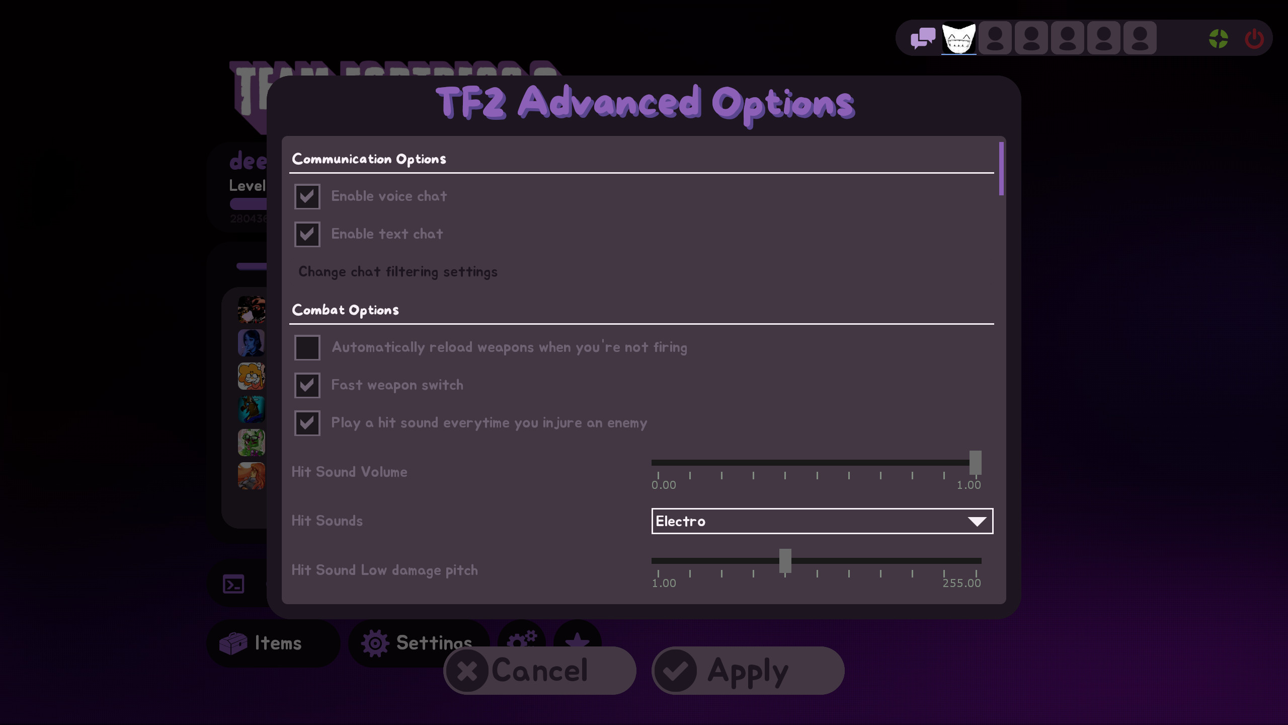 Lavender Hud Mod for Team Fortress 2 | TF2 Mods