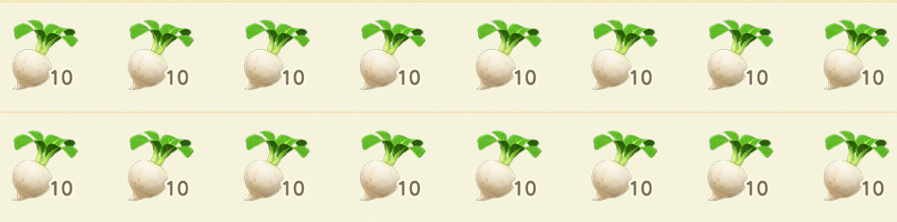 Storable Turnips Mod for Animal Crossing: New Horizons | ACNH Mods