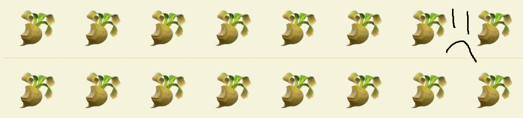 Storable Turnips Mod for Animal Crossing: New Horizons | ACNH Mods