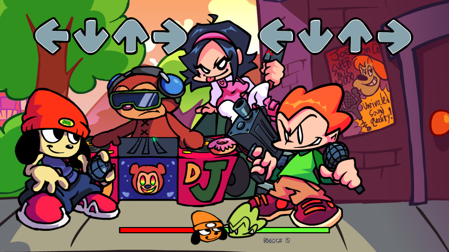 [MOBILE] PTR X FNF - I SCREAM! ft. PJ & PaRappa Mod for Friday Night ...