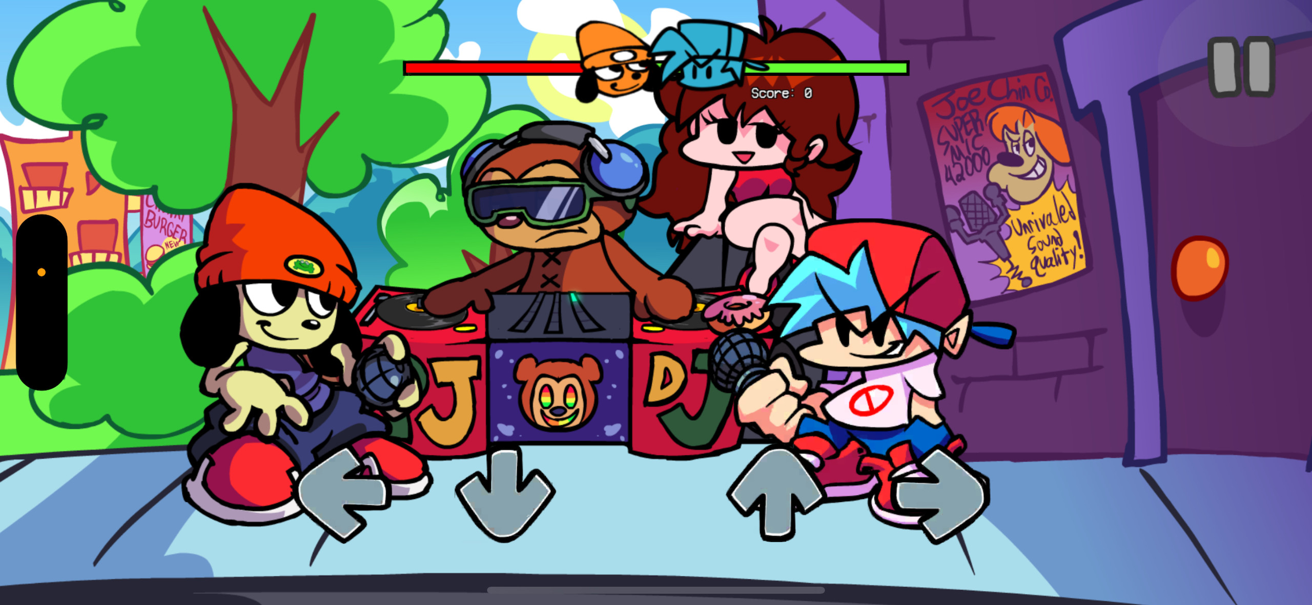 [MOBILE] PTR X FNF - I SCREAM! ft. PJ & PaRappa Mod for Friday Night ...