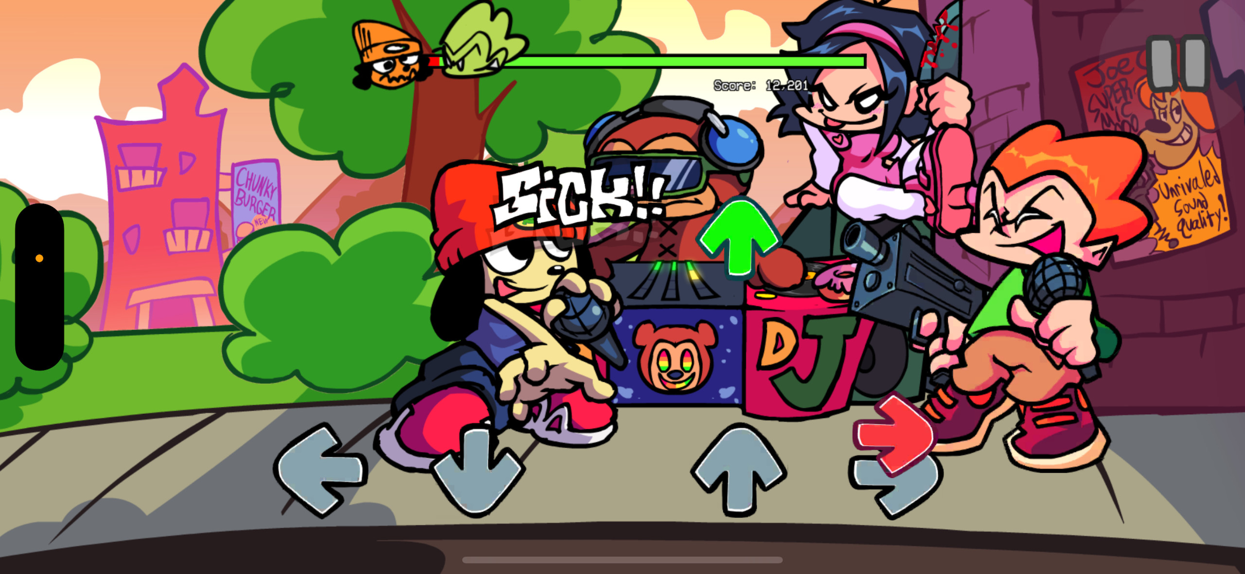 [MOBILE] PTR X FNF - I SCREAM! ft. PJ & PaRappa Mod for Friday Night ...