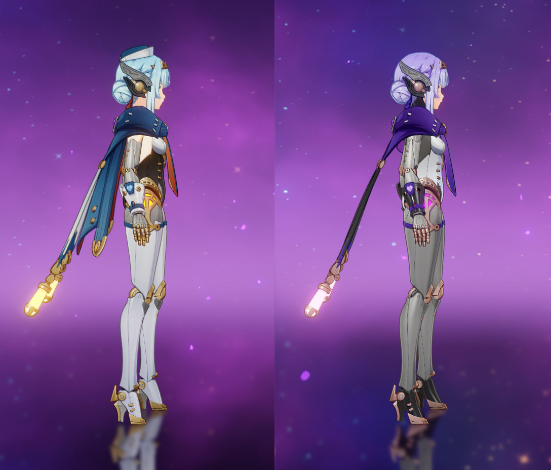 Ineffa Purple Robotic Mod for Genshin Impact | GI Mods