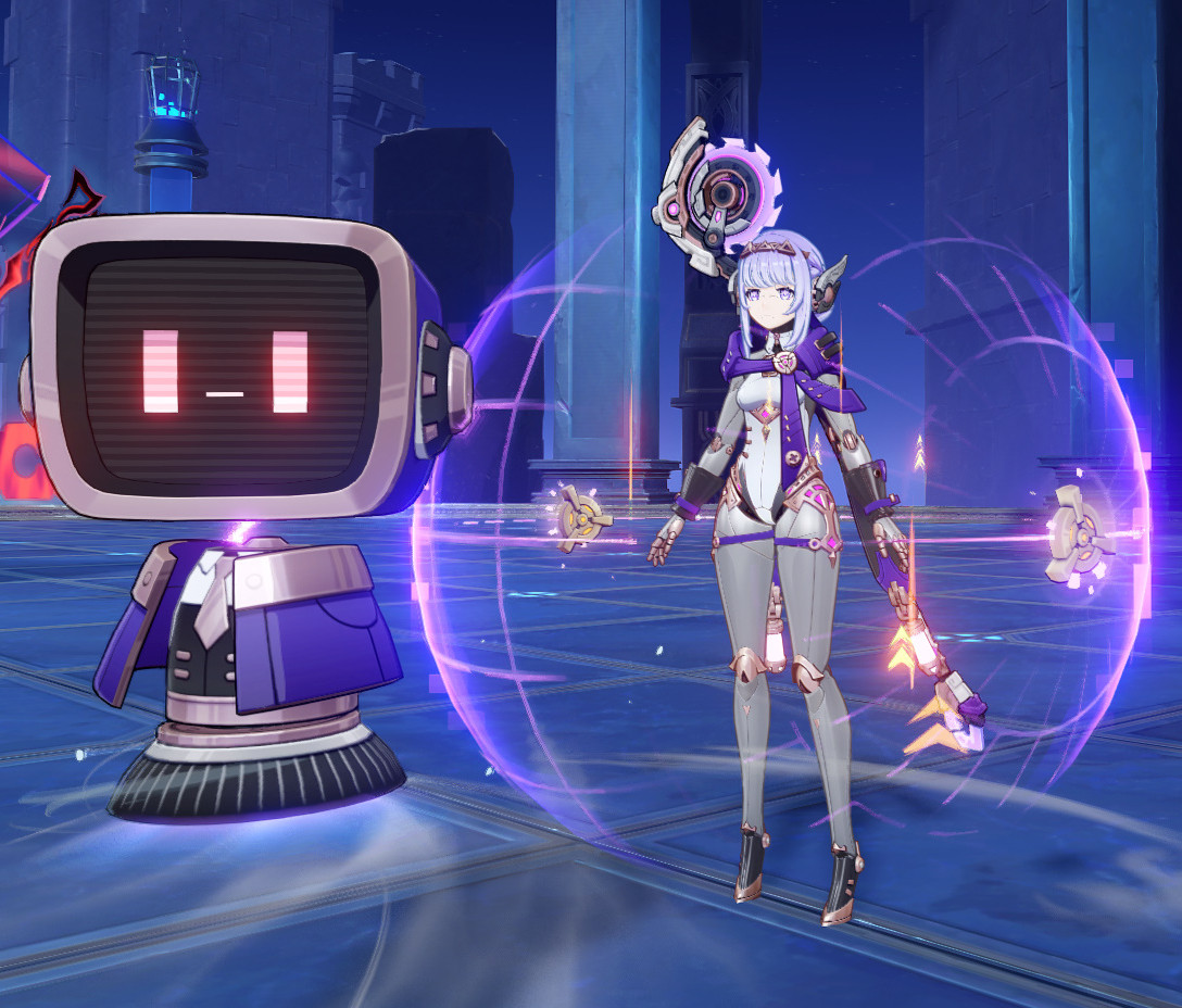 Ineffa Purple Robotic Mod for Genshin Impact | GI Mods
