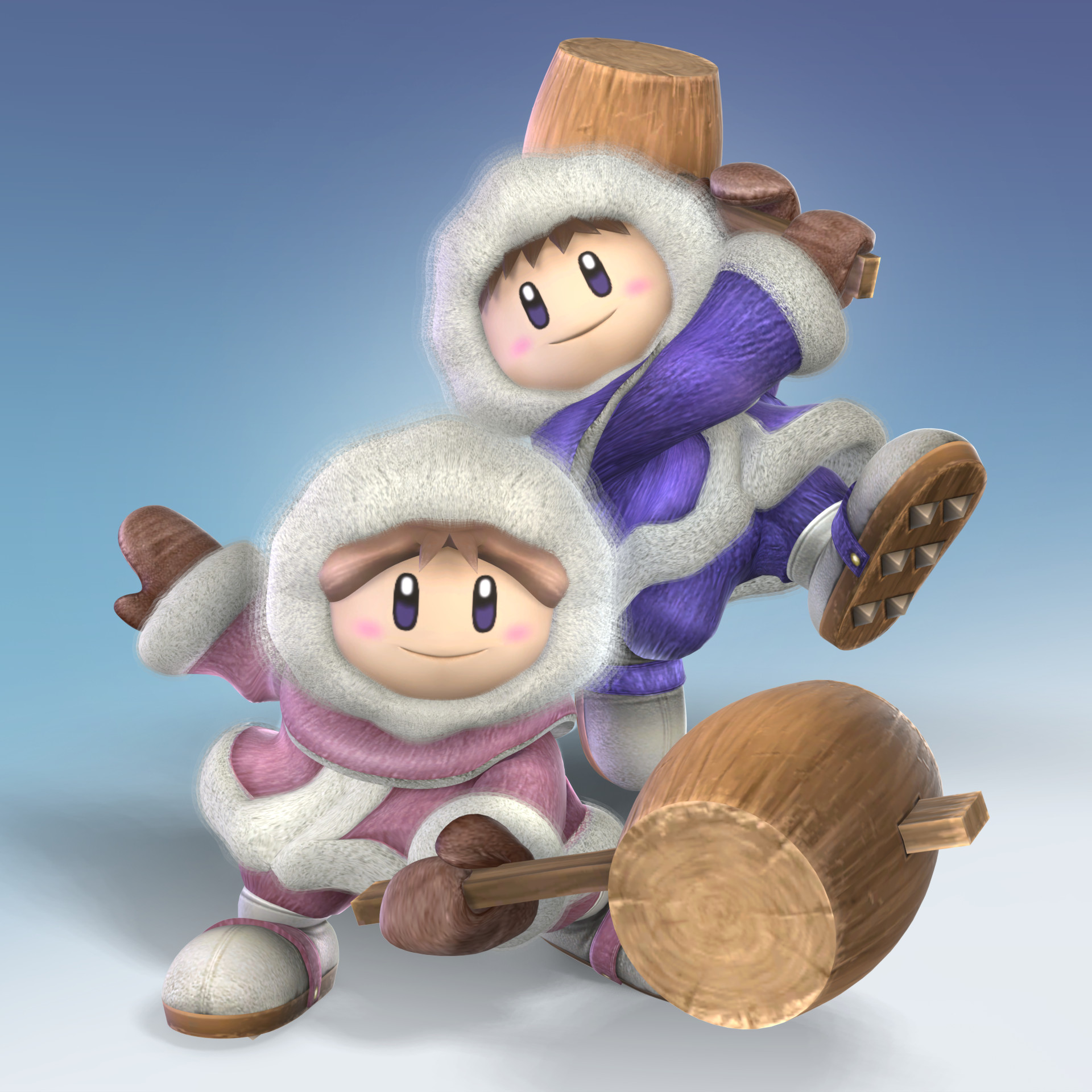 Ice Climbers Ultimate Pose Cosmetic Pack Mod for Super Smash Bros ...