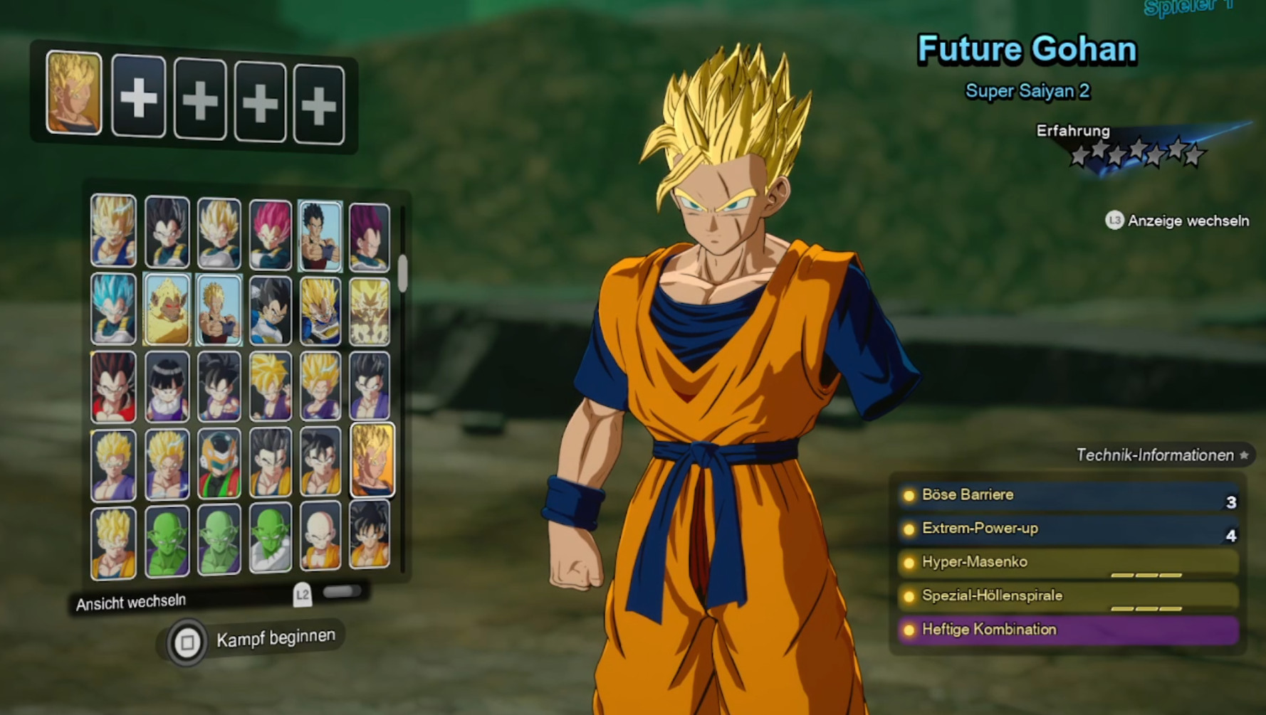 Future Gohan (Super Saiyan 2) Mod for Dragon Ball: Sparking! ZERO ...