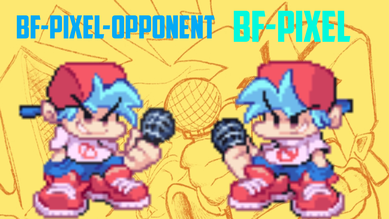 Bf-pixel-opponent uses separate sprites and icons. Mod for Friday Night ...