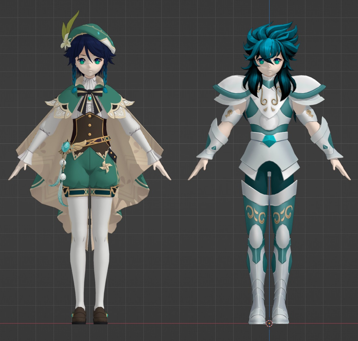 Silver Lyra Cloth Venti Mod for Genshin Impact | GI Mods