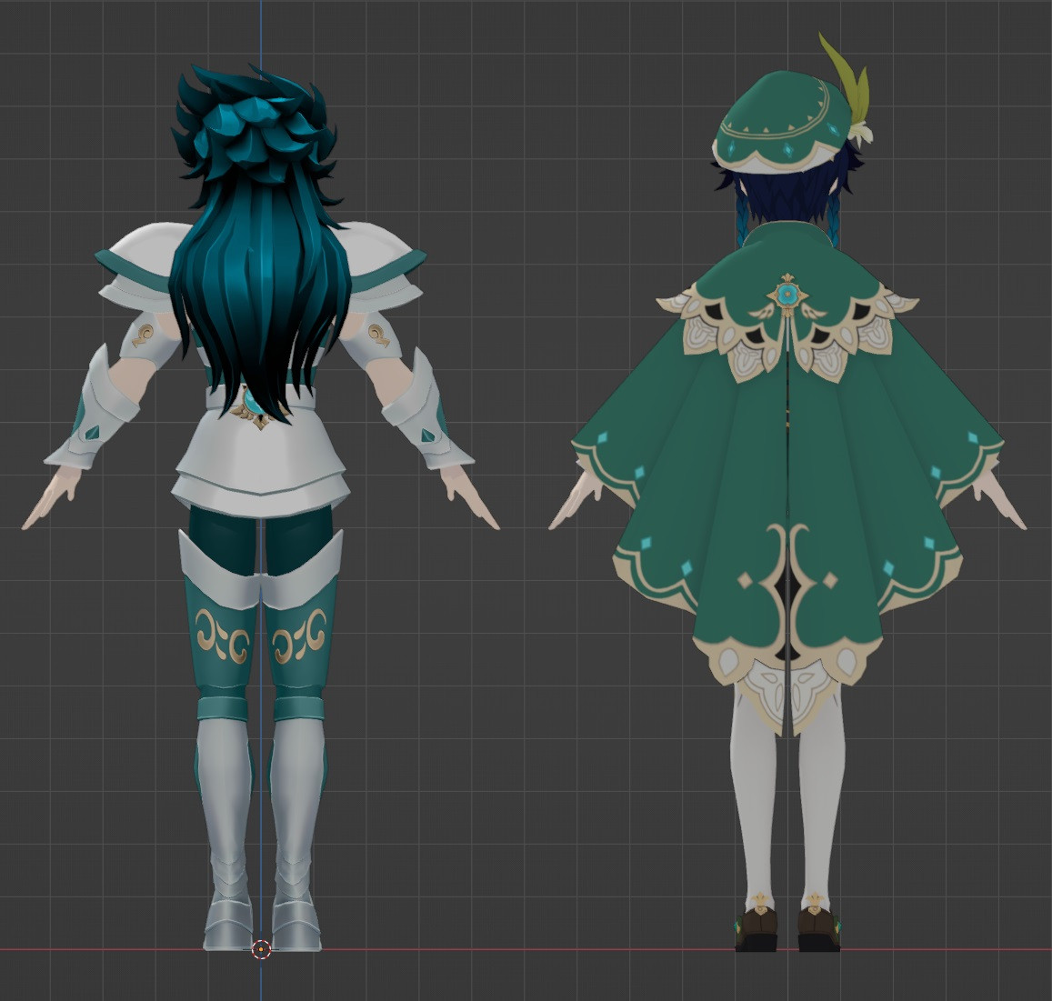 Silver Lyra Cloth Venti Mod for Genshin Impact | GI Mods