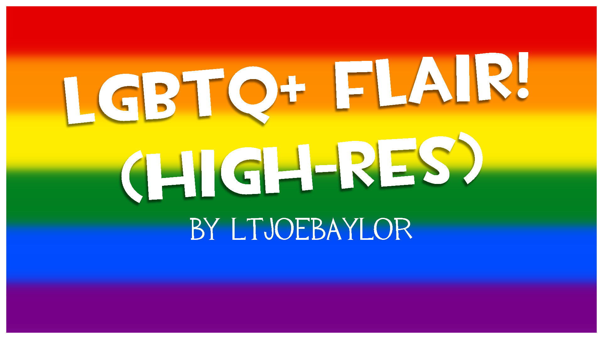 LGBTQ+ Flair! (High-Res) Mod for Team Fortress 2 | TF2 Mods