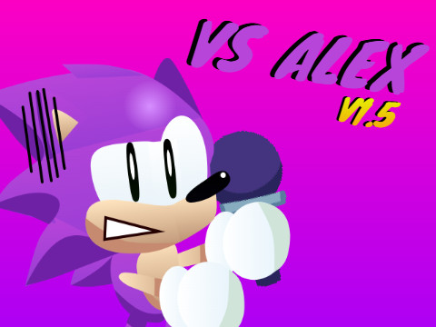VS Alex the Hedgehog Mod for Friday Night Funkin' | FNF Mods