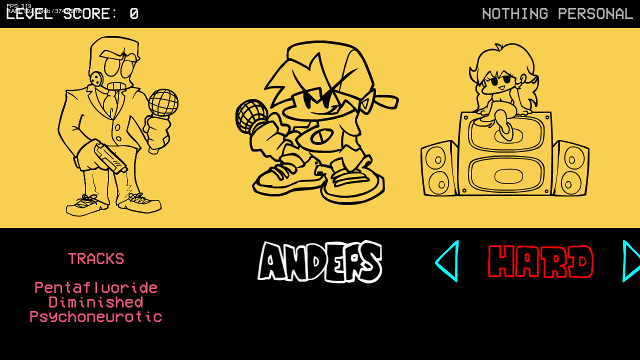 V.S. Anders V-slice Port Mod for Friday Night Funkin' | FNF Mods