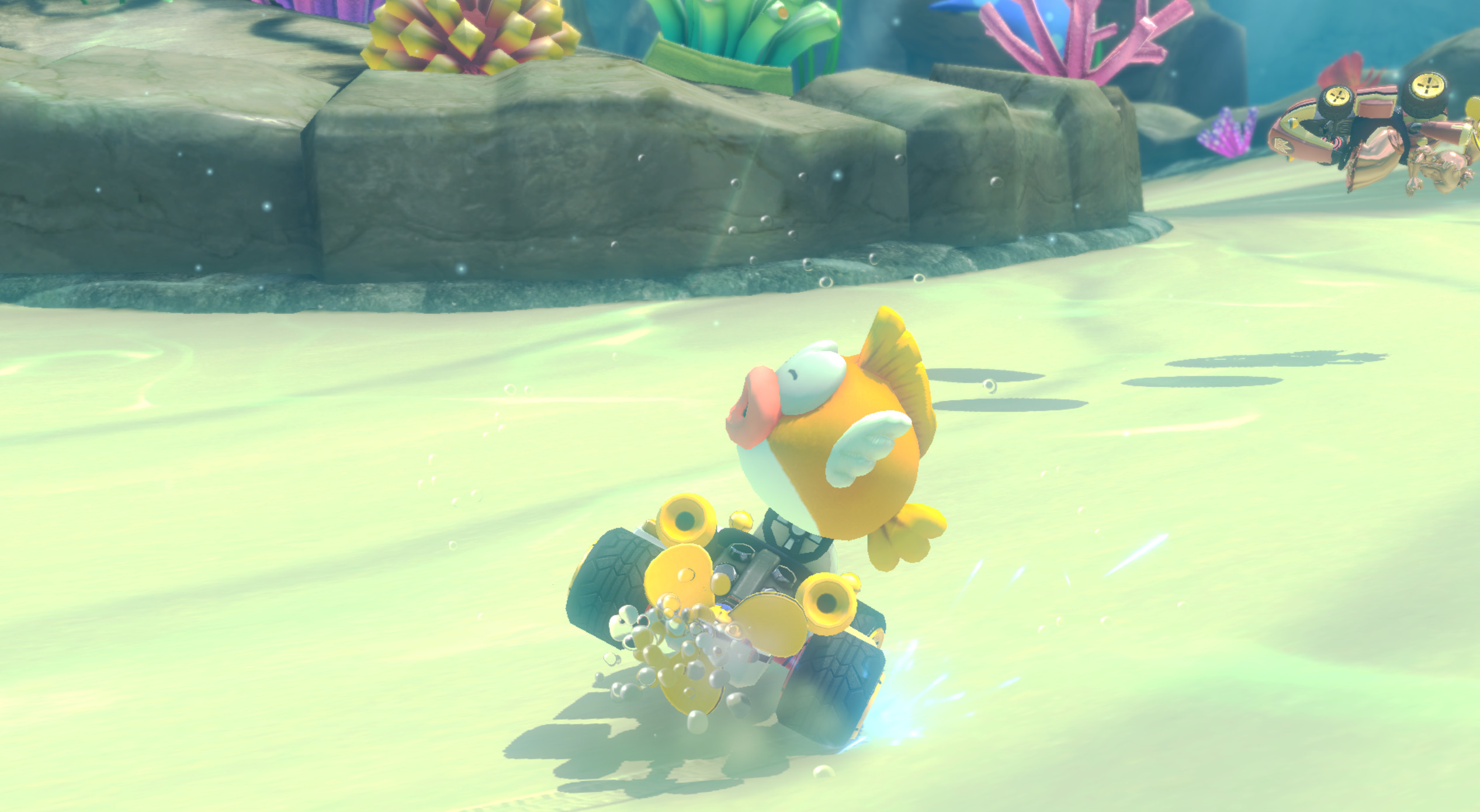 Cheep Cheeps Mod for Mario Kart 8 Deluxe | MK8D Mods